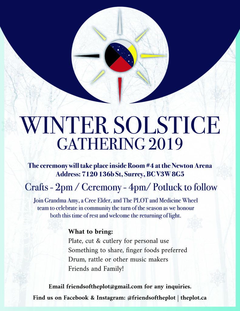 Winter Solstice Celebration Dec 21 Crafts 2 pm/ Ceremony 4pm / Potluck ...